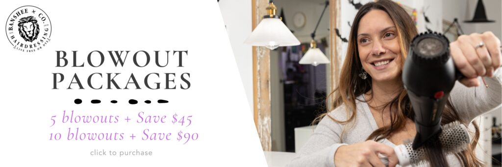 Banshee + Co. Hairdressing "Live Free or Dye!"