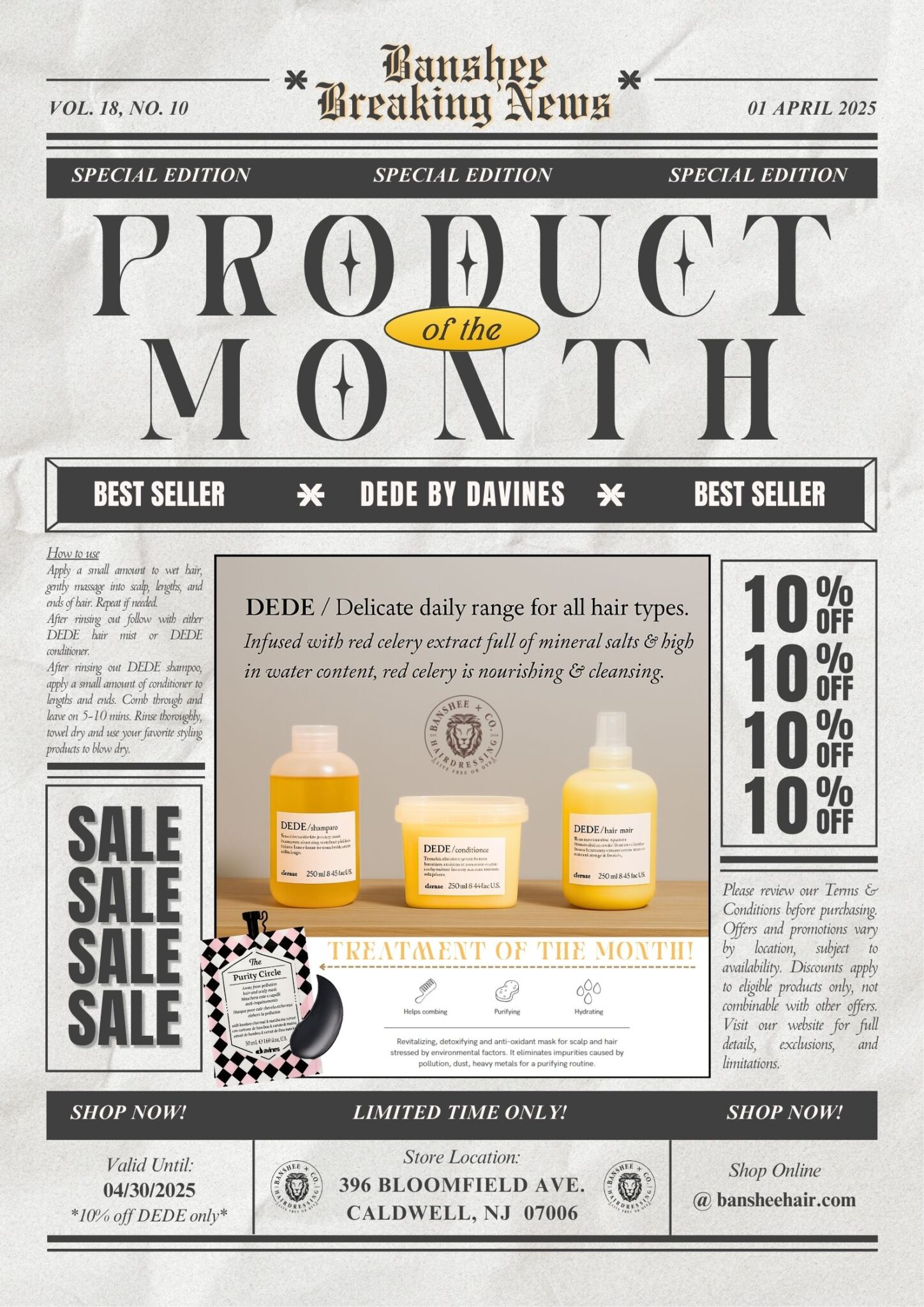 Banshee + Co. Hairdressing, Beautiful Hair Healthy You